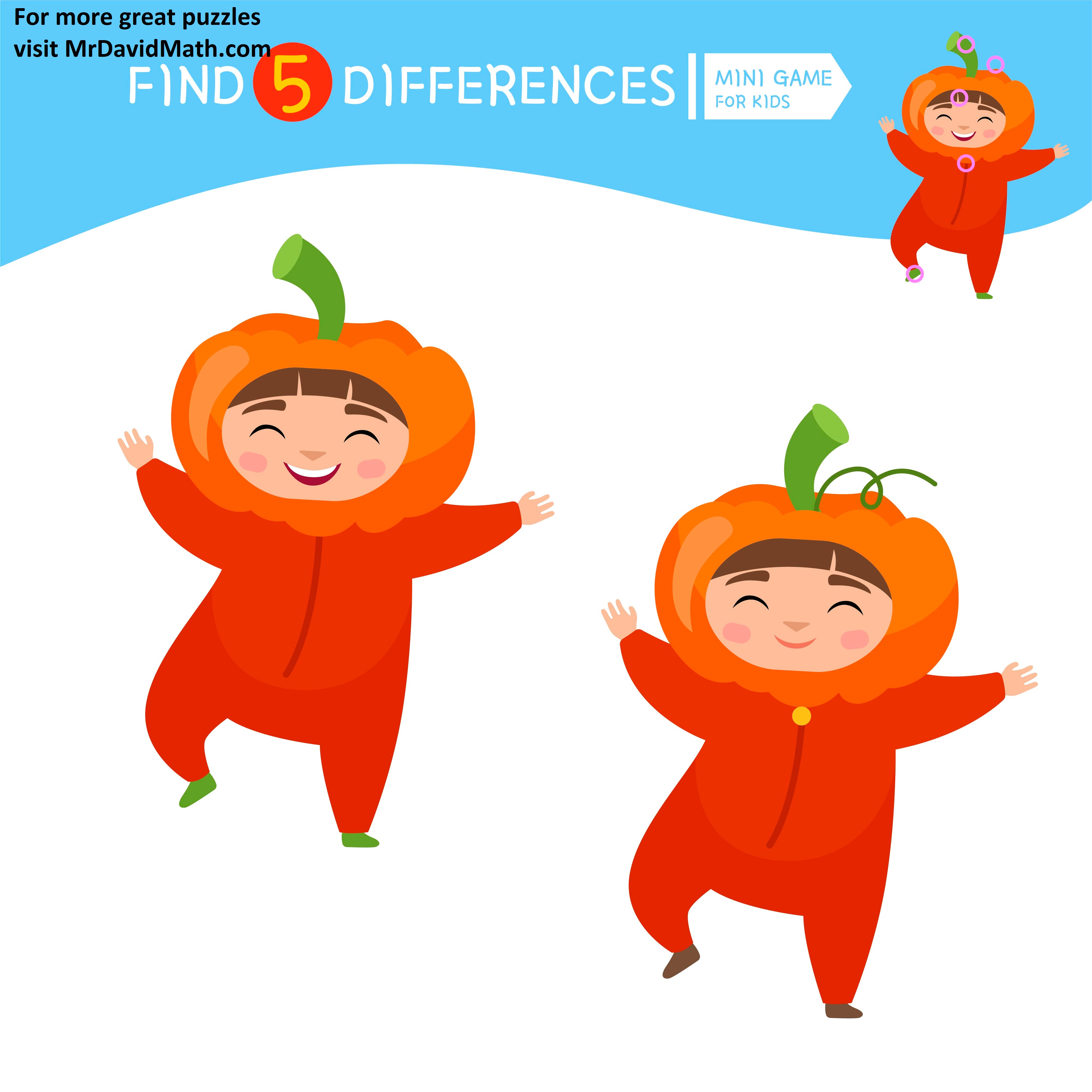 Find,Differences.,Educational,Game,For,Children.,Cartoon,Vector ...