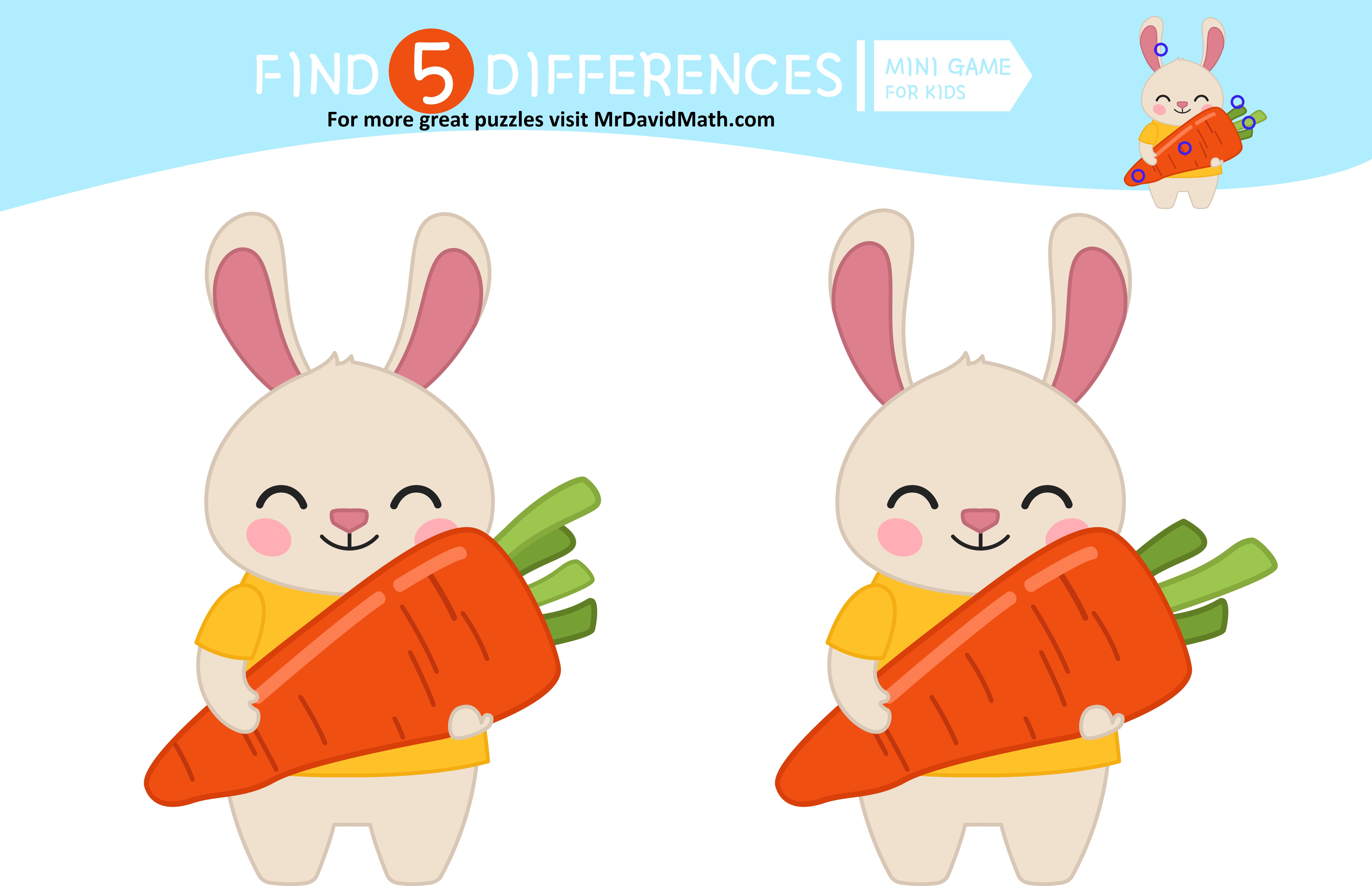 Find,Differences.,Educational,Game,For,Children.,Cartoon,Vector ...