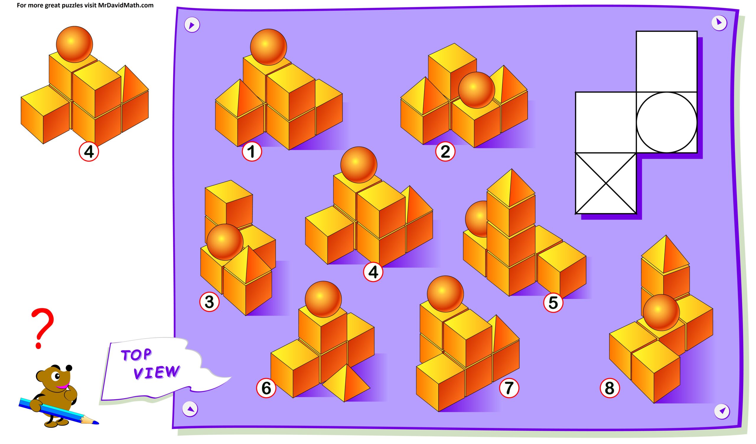 Top view (Geometry) – Mr David Math