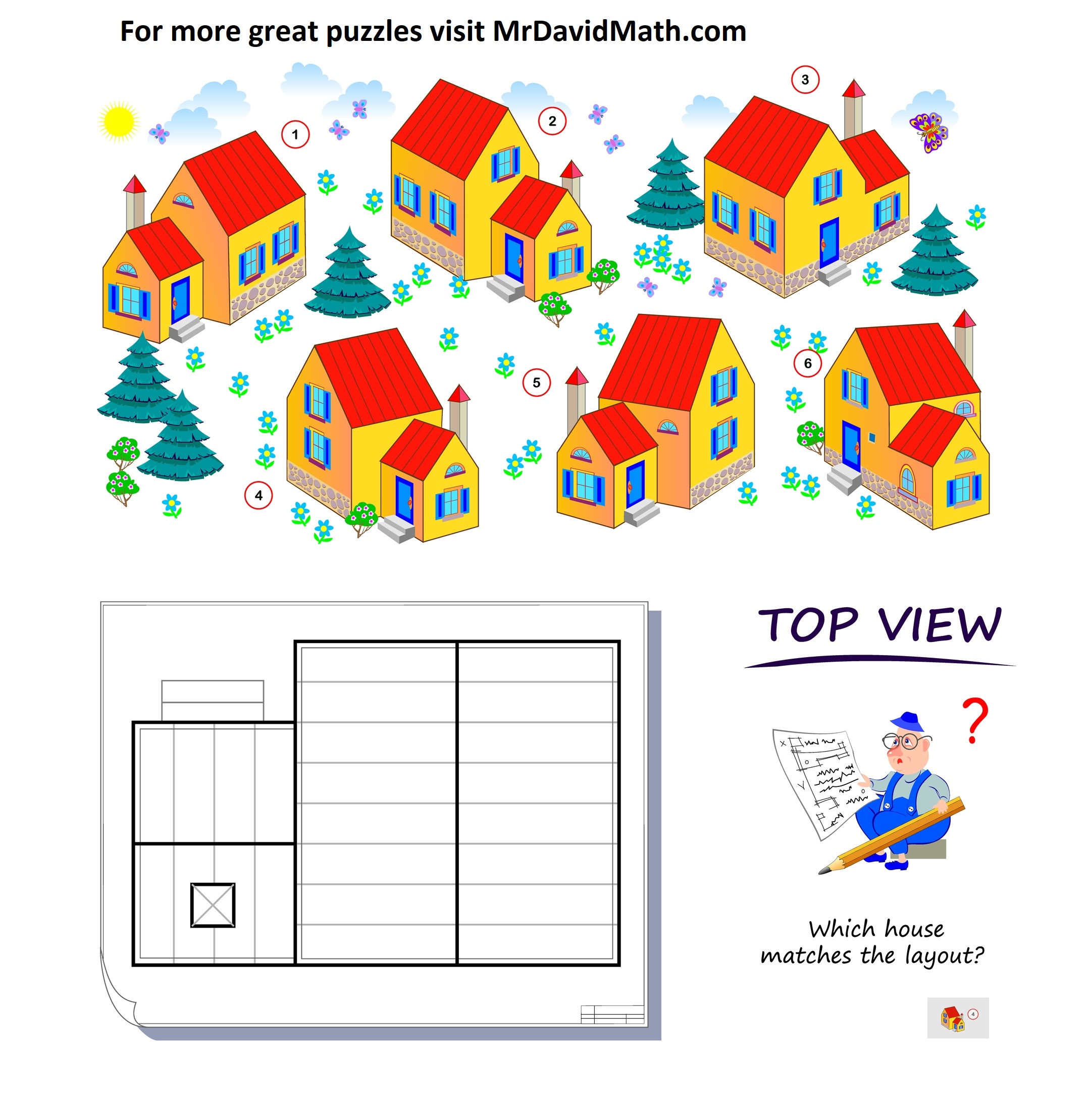 Top view (Geometry) – Mr David Math